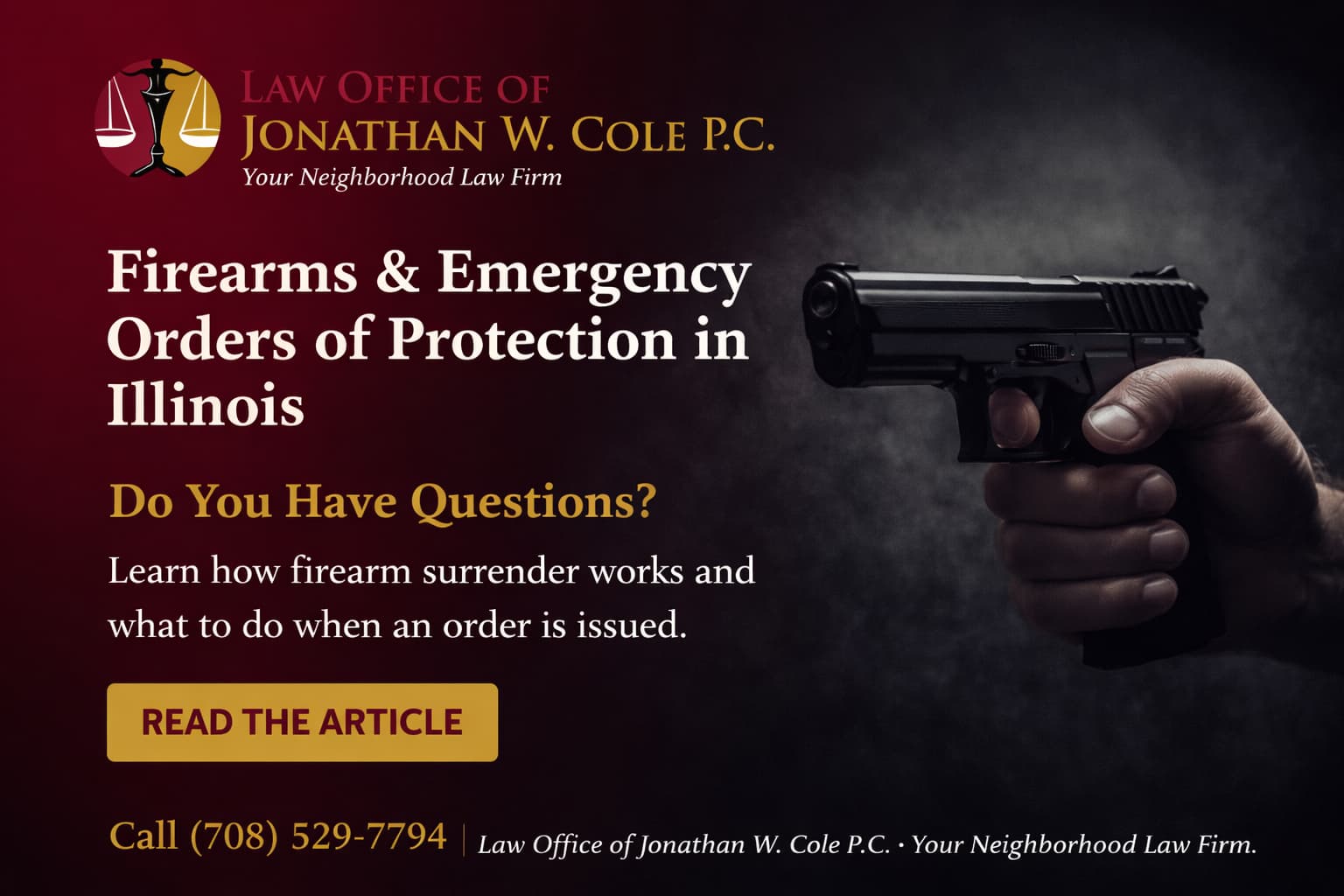 What Happens to Firearms When an Emergency Order of Protection Is ...